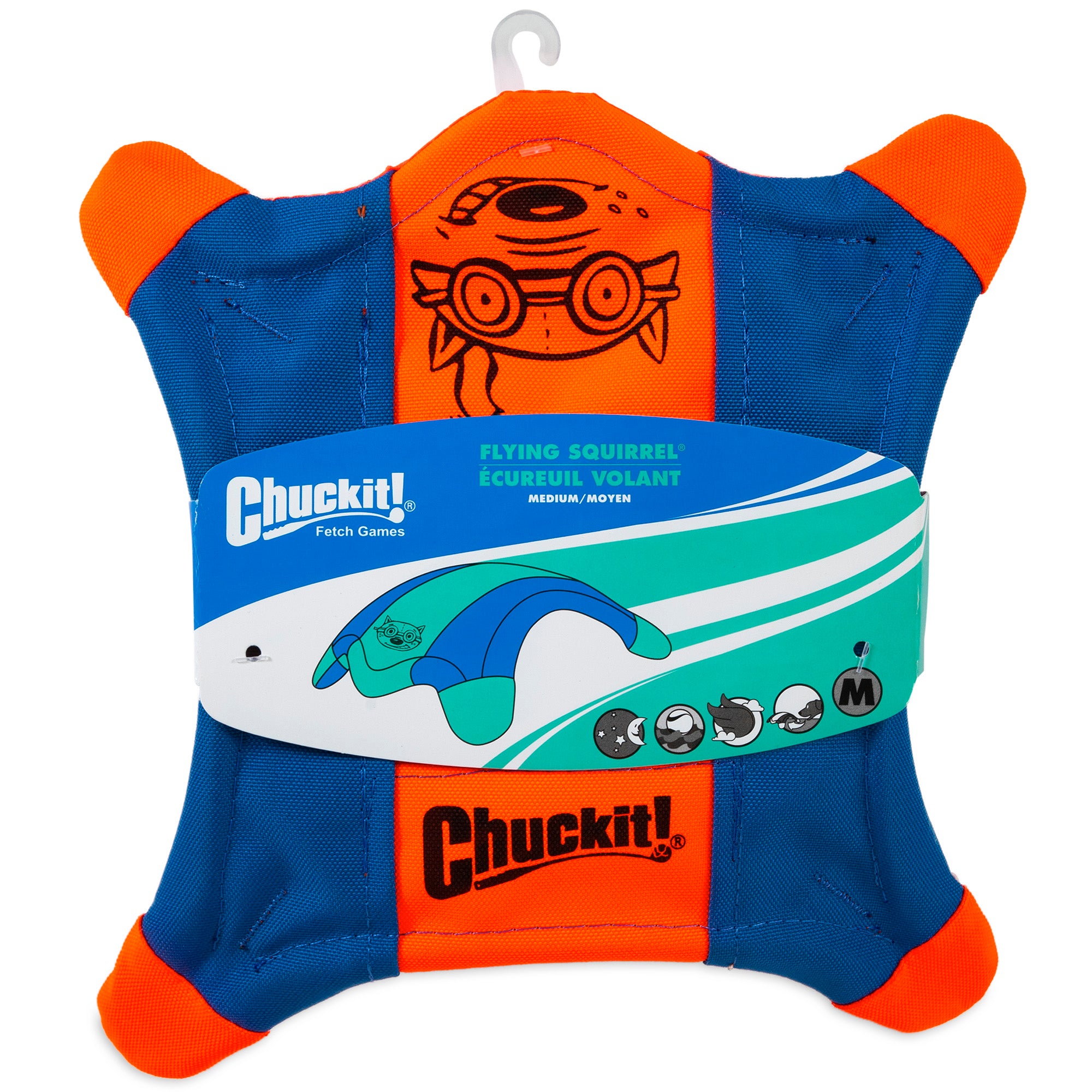 Chuckit! Flying Squirrel Dog Toy | Interactive Fetch &VerticalLine ...