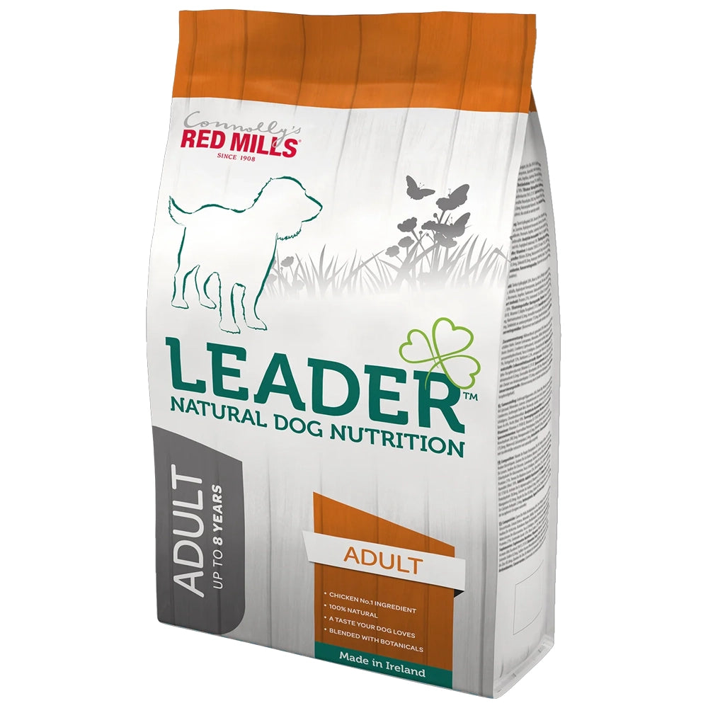 Leader Adult Chicken & Rice Medium Breed Dog Food 2kg, 12kg ...