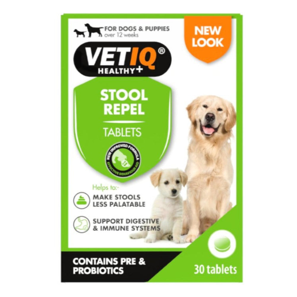 Vetiq Stool Repel 30 tablets &VerticalLine; Petworld