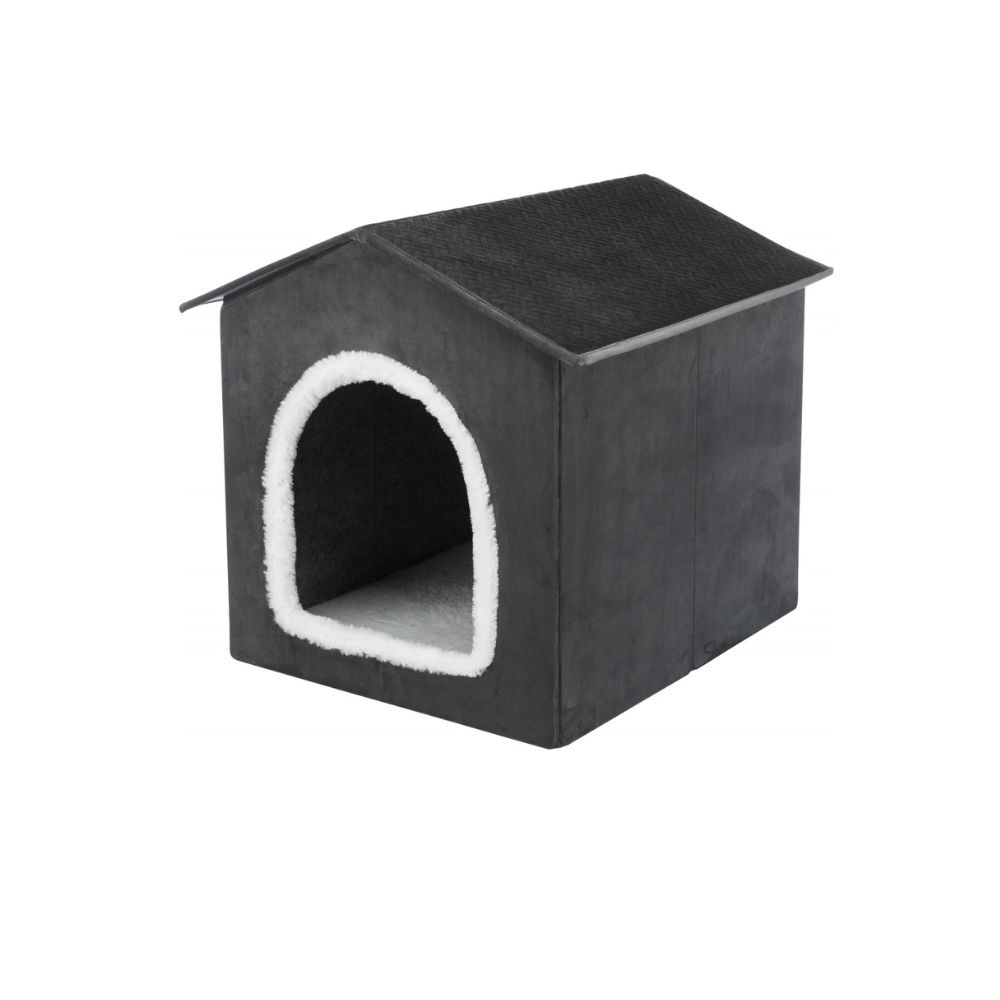 Livia Pet Cave for Cats and Dogs – Dark Grey &VerticalLine; Petworld